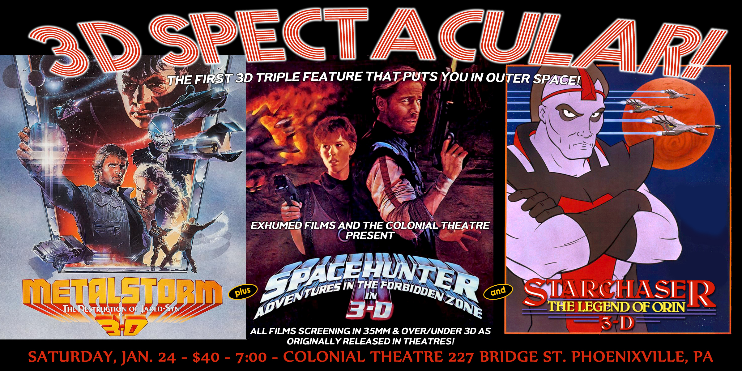 Exhumed Films and The Colonial Theatre Present: 3D Spectacular! » The ...