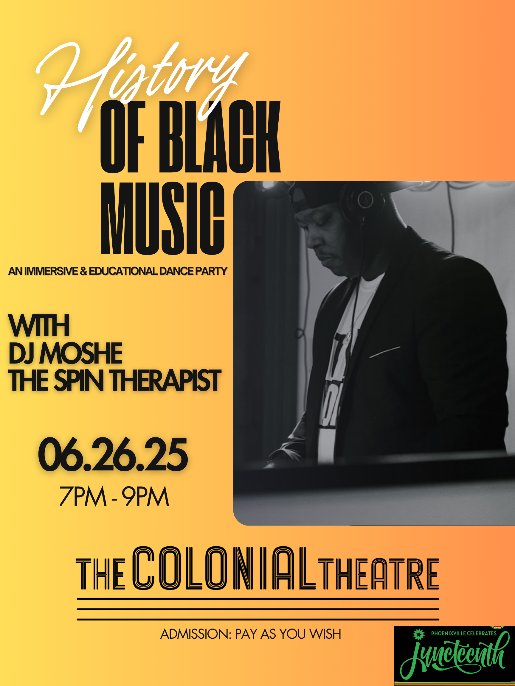 The History of Black Music with DJ Moshé – The Spin Therapist » The ...